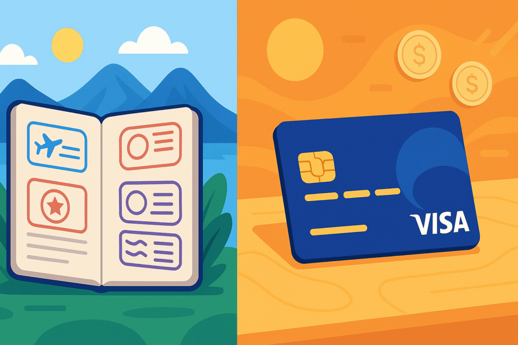 Understanding the difference between Visa and Visa card